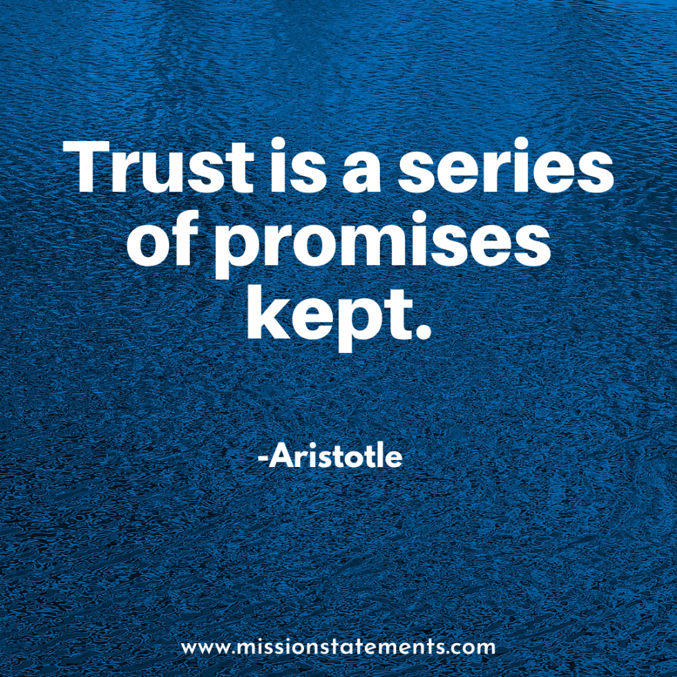 Trust Building - Mission Statements